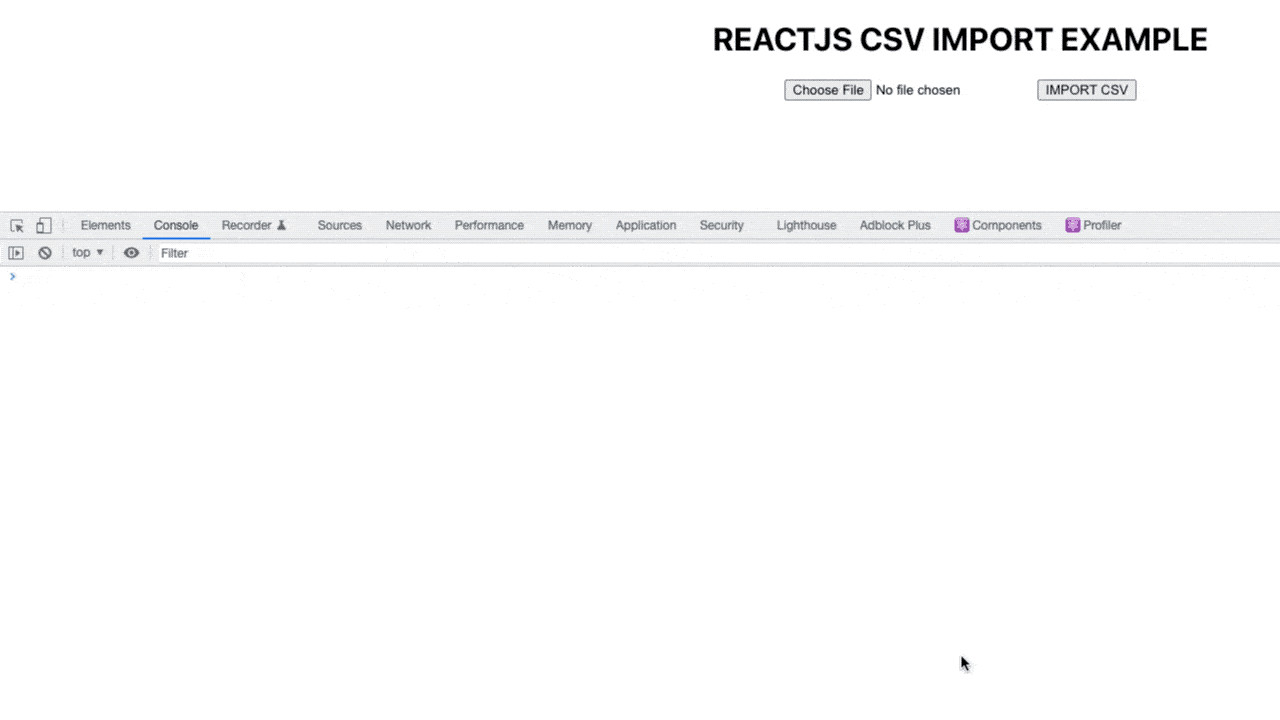 How to Import CSV File with React | refine