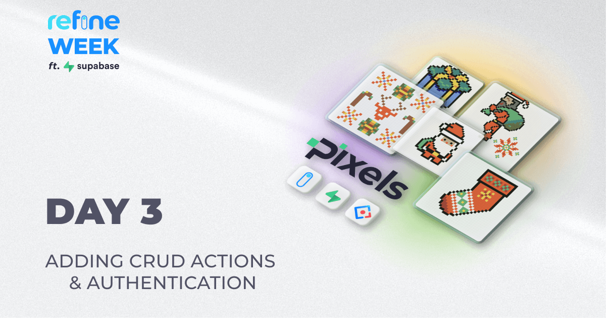 Adding CRUD Actions and Authentication | Refine